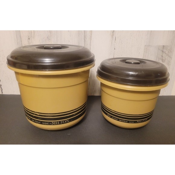 Kitchen | Vintage Milton Seal Fresh Kitchen Containers Set Of 2 With ...